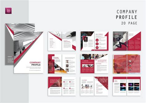 10 Modern Company Profile Templates PSD Design
