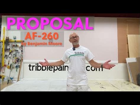 Proposal Af By Benjamin Moore Youtube