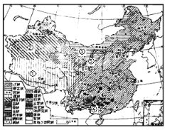 题目 读我国民族分布示意图 完成下列各题 1 图中①②③④⑤是我国五大少数民族自治区 它们的简称分别是A 藏 新 内蒙古 桂 宁B 藏 新