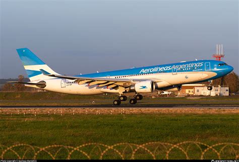 LV Aerolineas Argentinas Airbus A330 202 Photo By Gianluca