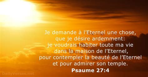 Juillet Verset Biblique Du Jour Psaume Dailyverses Net