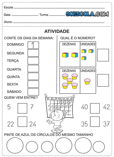 Baixe Atividades de Matemática SÓ ESCOLA