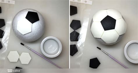 Molde Como Hacer Una Pelota De Futbol De Papel 50 Ideas Para Fiesta