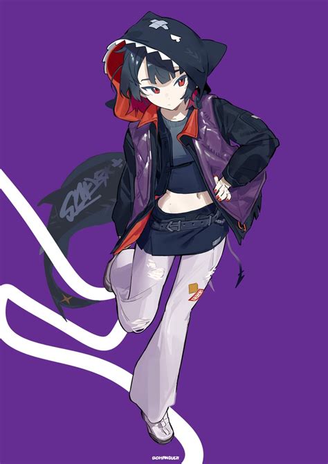 Ellen Joe Zenless Zone Zero Drawn By Gohanduck Danbooru