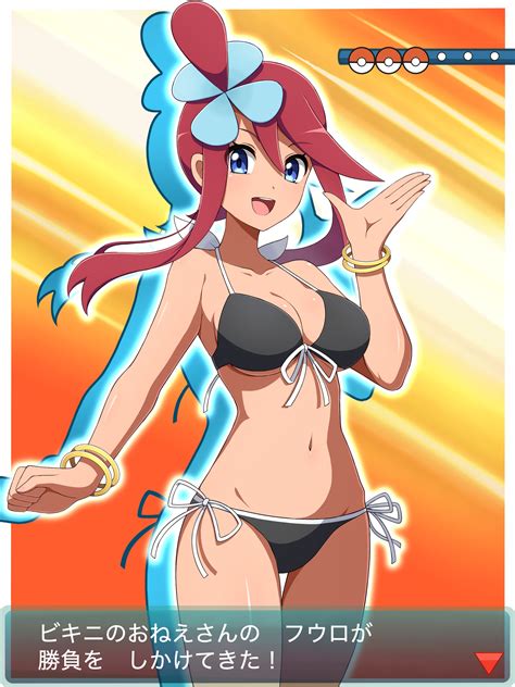 Skyla Pokemon And More Drawn By Shabana May Danbooru