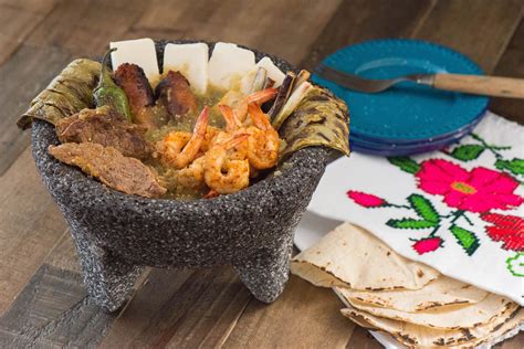 Molcajete Mixto Cacique Inc Molcajete Mixto Recipe Mexican Food