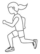 Dibujos de Atletismo para colorear Páginas para imprimir y colorear