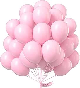 Amazon PartyWoo 100 Pcs Pastel Pink Balloons 12 Inch Balloon