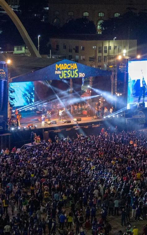 Marcha Para Jesus Deve Reunir Mais De 40 Mil Pessoas No Centro Neste