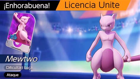 Como Conseguir A Mewtwo Gratis Pokemon Unite Youtube