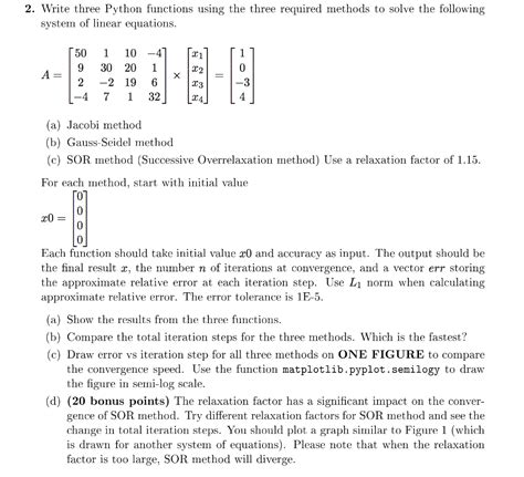 2 write three python functions using the three
