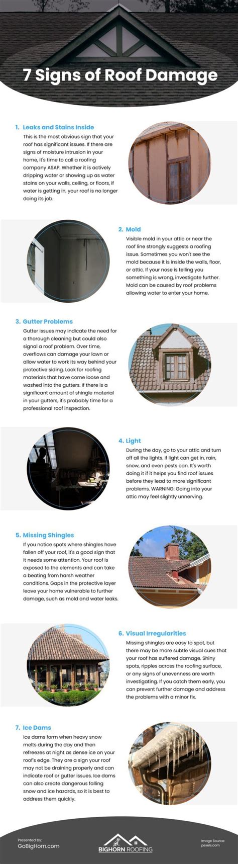 7 Signs Of Roof Damage You Shouldnt Ignore
