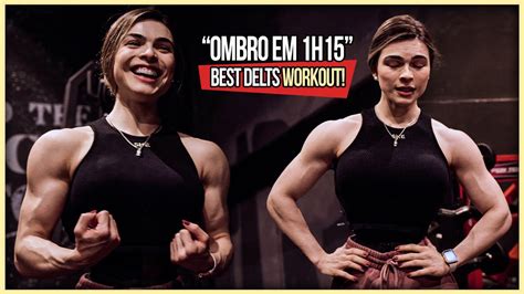 Treino De Ombros Insano Para Mulheres Best Delts Training Youtube