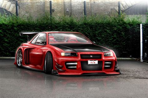 Nissan Skyline Gtr R Wallpapers Hd Wallpaper Cave