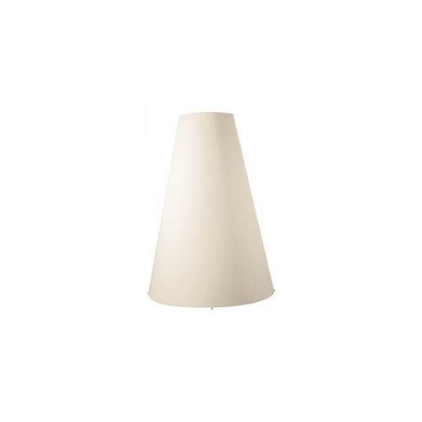 Grand abat jour conique blanc crème Lampe Avenue