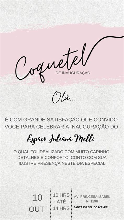 Total 77 Imagem Convite Para Loja De Roupas Br Thptnganamst Edu Vn
