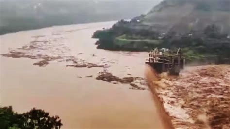 Barragem 14 De Julho Rompe No Rio Grande Do Sul Autoridades Alertam