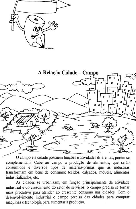 Banco de Atividades GEOGRAFIA a relação cidade campo