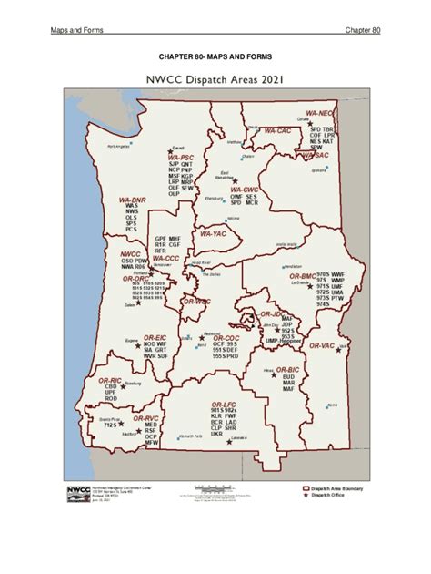 Fillable Online Gacc Nifc Maps And Forms Chapter 80 NORTHWEST DISPATCH