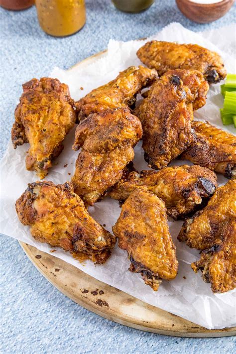 So Crispy Baked Chicken Wings Step By Step Chili Pepper Madness