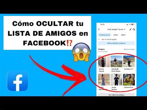 Como Ocultar Tu Lista De Amigos En Facebook Facil Y Rapido Desde Tu