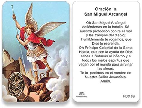 Oración de petición a San Miguel Arcángel para pedir protección