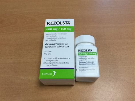 Rezolsta darunavir cobicistat Tu Farmacéutico de Guardia