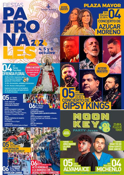 Ya Disponible El Programa Completo De Las Fiestas Patronales 2024