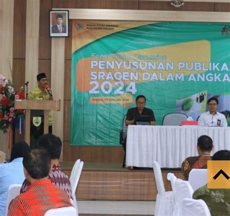 Himpun Data Lengkap Dan Up To Date BPS Sragen Gelar FGD Penyusunan