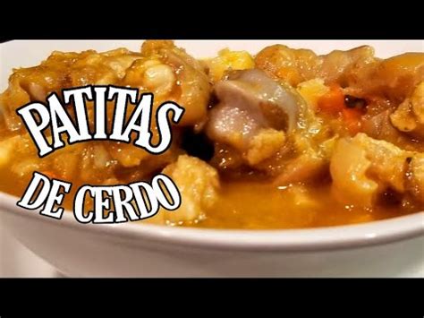 Como Hacer Paticas De Cerdo Guisada Patica De Puerco Guisada Patas