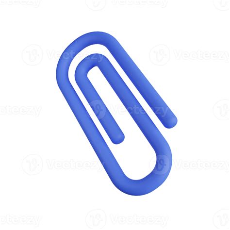 Büroklammer 3D Darstellung 10979411 PNG
