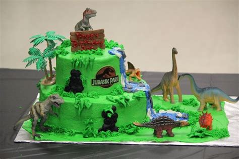 30 Amazing Photo Of Jurassic Park Birthday Cake Davemelillo