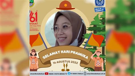 TWIBBON HUT PRAMUKA KE 61 YouTube