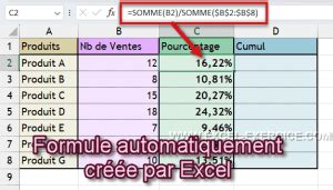 Comment Faire Un Pourcentage Dans Excel Et Sans Formule