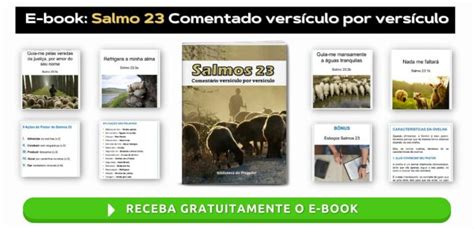 Salmos 23 Estudo Versículo por Versículo e Esboço do Salmos 23