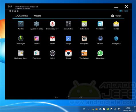 DuOS Instalar Android Para Windows 7 8 8 1 Android Jefe