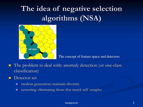 ppt real valued negative selection algorithms powerpoint presentation id 5138113