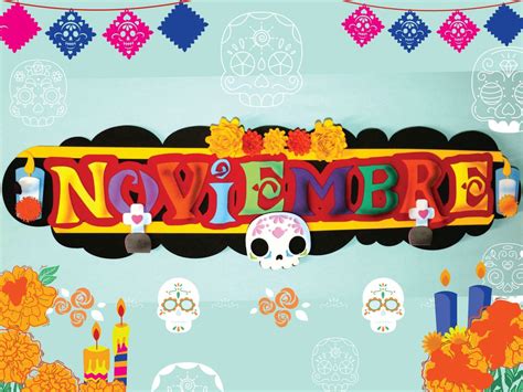 Letrero Mes Noviembre