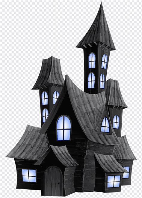 Halloween Haunted House Scary Spooky Haunted Png PNGWing