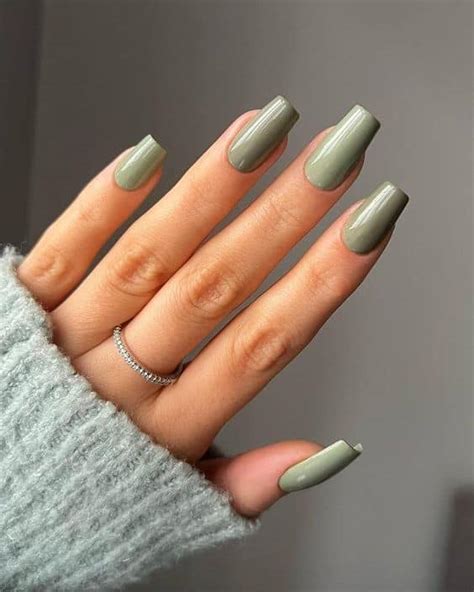 Sage Green Nail Ideas And Inspiration 14 Soothing Sage Green Nail