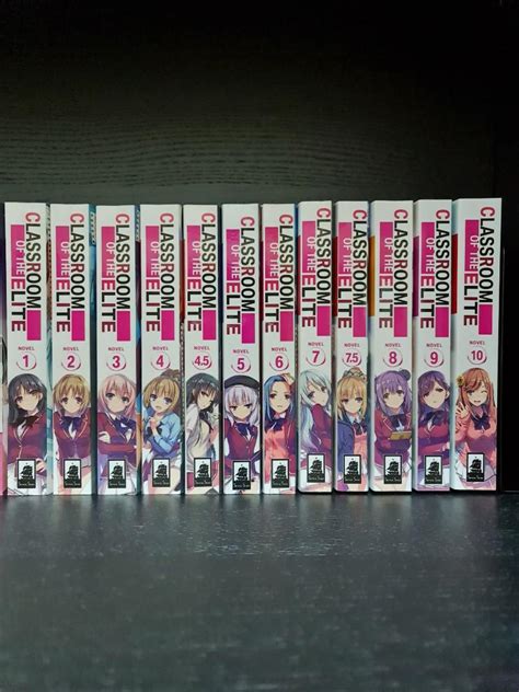 Classroom Of The Elite Light Novel Vol 1 12 Set Hobbies Toys