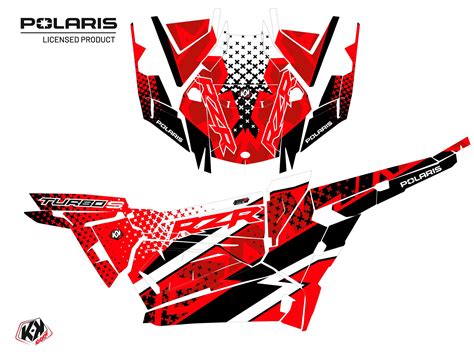 kit déco ssv polaris stun rouge Kutvek