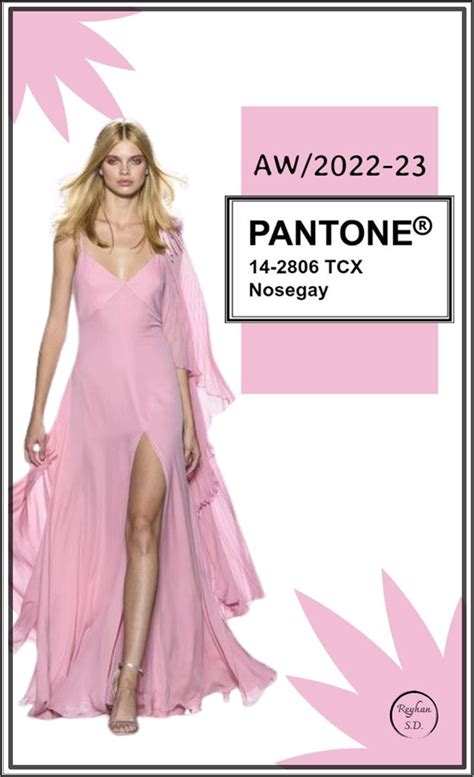 Pantone 2022 2023 Aw Nyfw Color Palette Nosegay Reyhan S D S