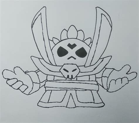 Dark Lord Spike Drawing I Feel So Good Bcz My Art Grade Is Rly Bad And
