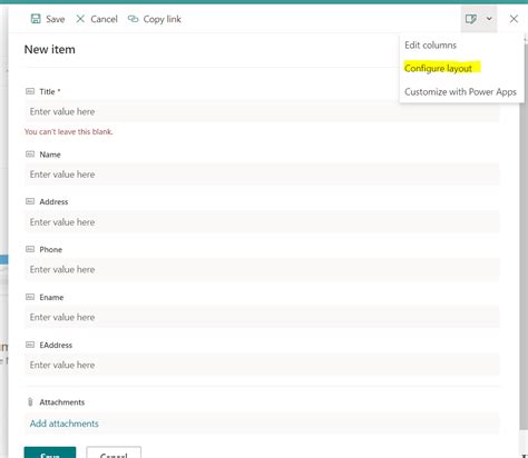 how to customize sharepoint modern list form using json enjoysharepoint