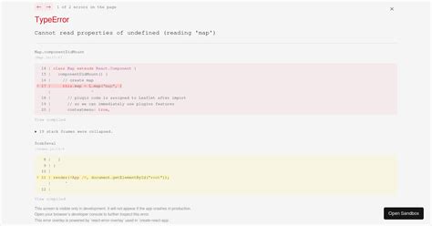react leaflet with plugin codesandbox