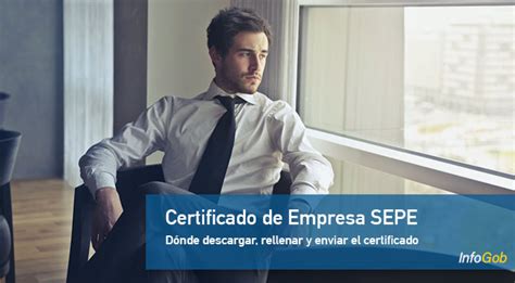 Certificado De Empresa SEPE 2024 Descargar Enviar Y Consultar