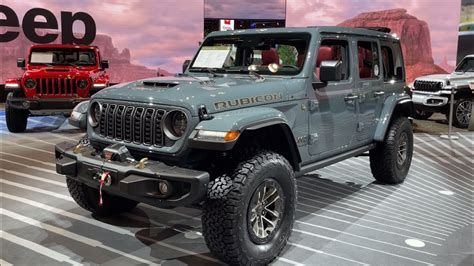 Refreshed 2024 JEEP Wrangler Rubicon 392 First Look In 4K At New York