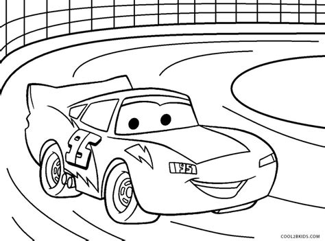 Rayo Mcqueen Para Colorear
