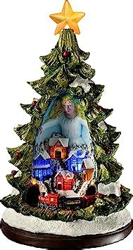 WeRChristmas Pre Lit LED Christmas Tree Scene With Rotating Train